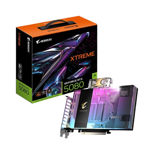 Gigabyte NVIDIA GeForce RTX 5080 XTREME WATERFORCE WB Liquid Cooled ...