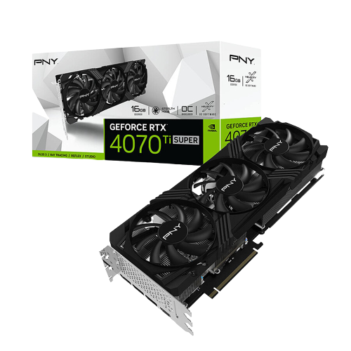 PNY GeForce RTX 4070 Ti SUPER 16GB VERTO OC Triple Fan